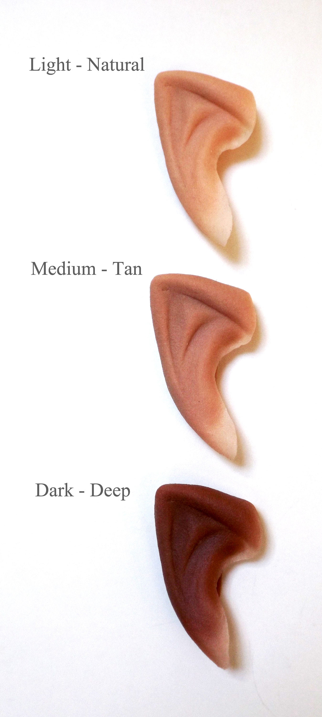 Elf Ears Tip Prosthetics Cosplay Halloween Non Latex - Etsy UK