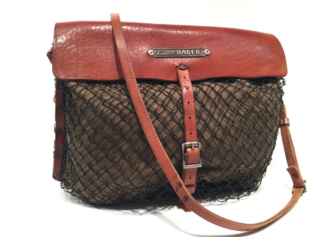 Leather Fly Fishing Satchel Bag by Bill Cleaver - Etsy