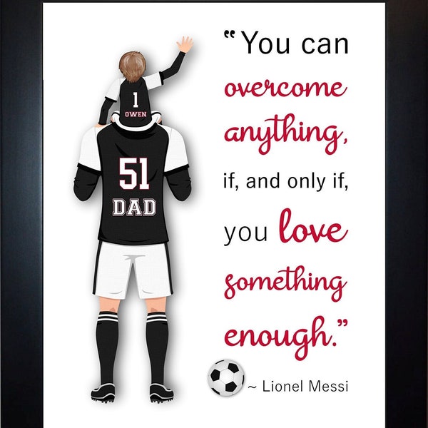 Father Son Soccer - Etsy