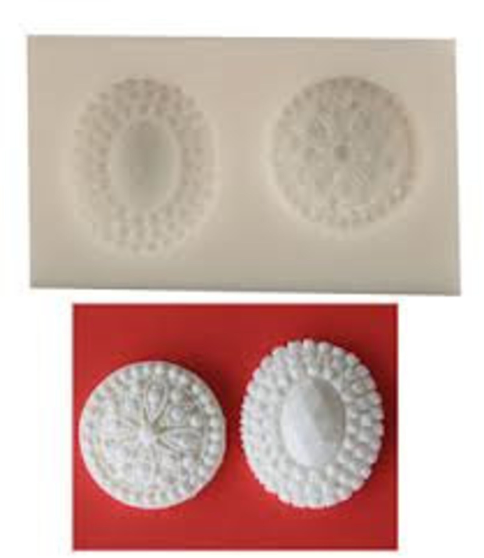Jeweled Button Mold Set - Etsy