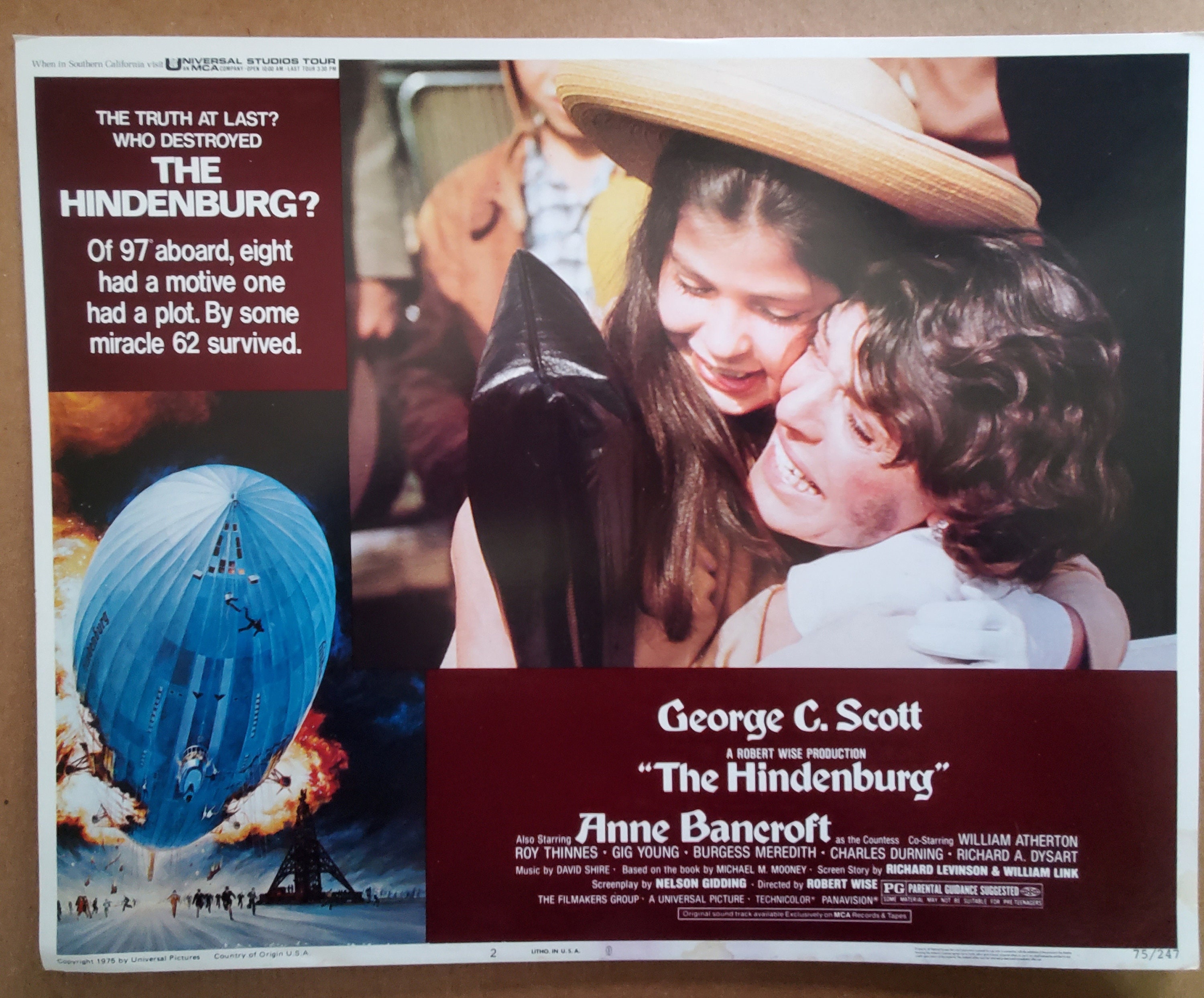 The Hindenburg 1975 Poster