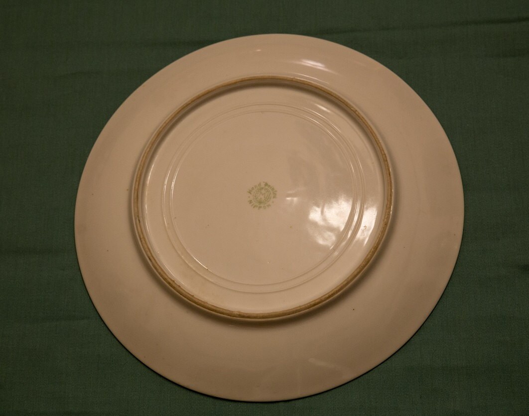 Beautiful Hand Painted Plate Nippon Japan. Marked With - Etsy