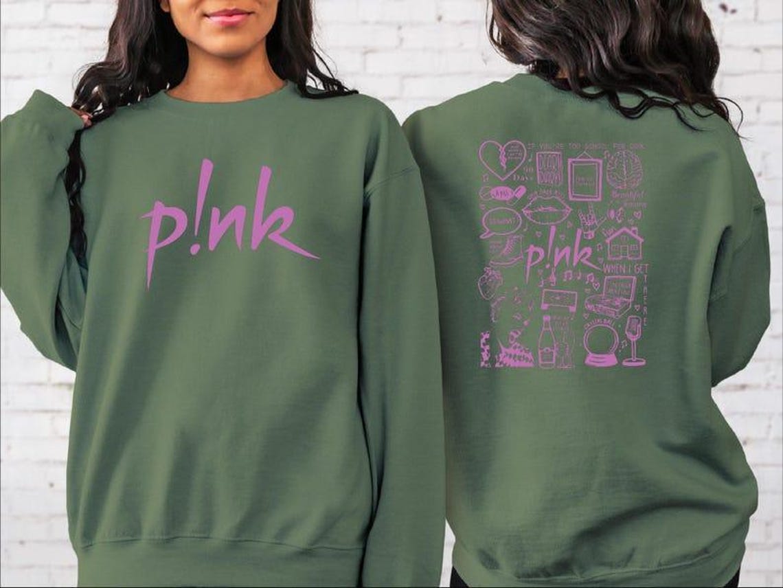 Pnk Summer Carnival, Pink Singer Tour, Music Festival Shirt, Concert ...