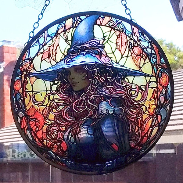 Wiccan Stain Glass - Etsy