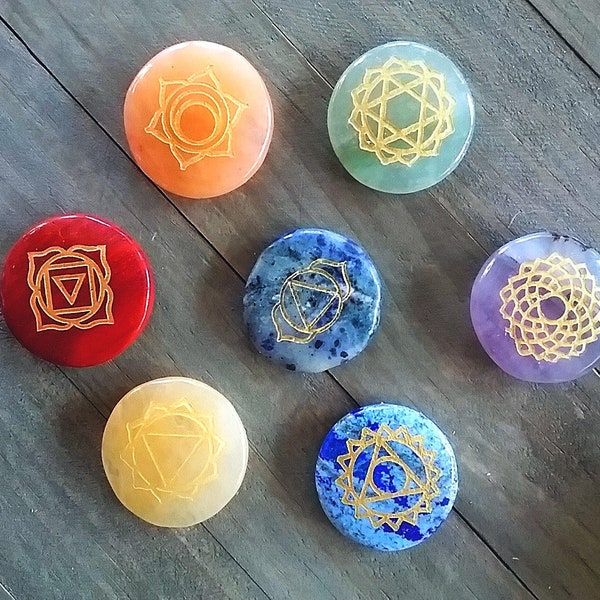 7 Chakra Stones - Etsy