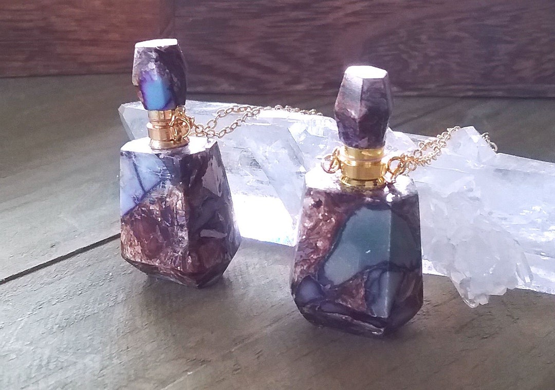 Crystal Urn Necklace, Cremation Jewelry, Crazy Lace Agate Crystal Ashes ...