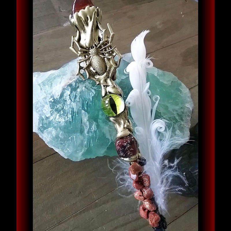 Magic Crystal Wand - Etsy