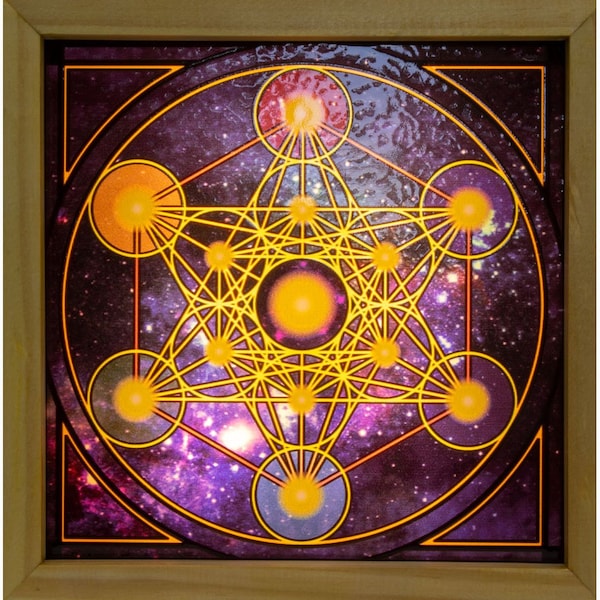 Sacred Geometry Lamp - Etsy