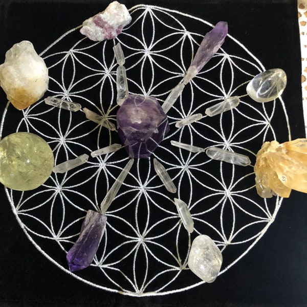 Crystal Grid Cloths - Etsy