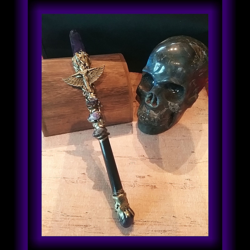 Magic Crystal Wand - Etsy