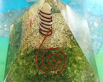 Copper Coil Pyramid - Etsy