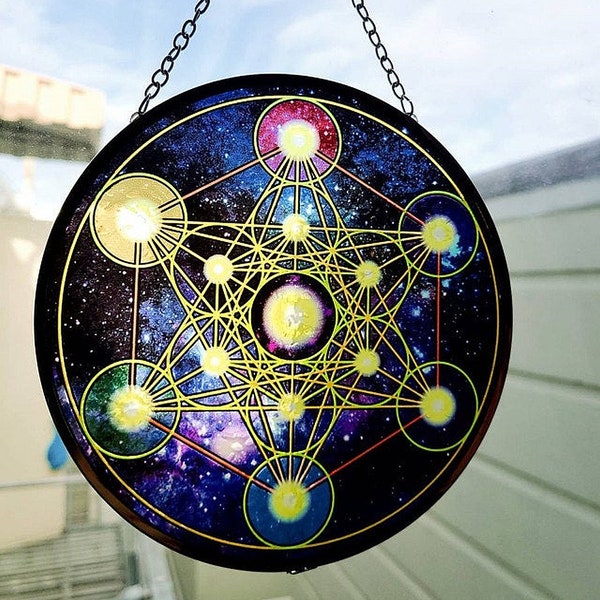 Sacred Geometry Stained Glass - Etsy