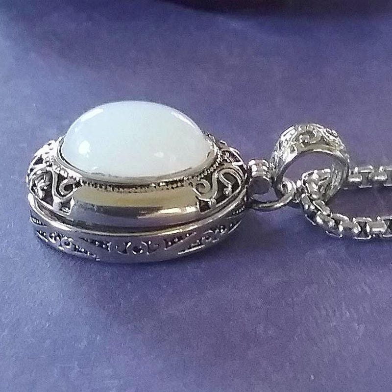 Moonstone Locket - Etsy