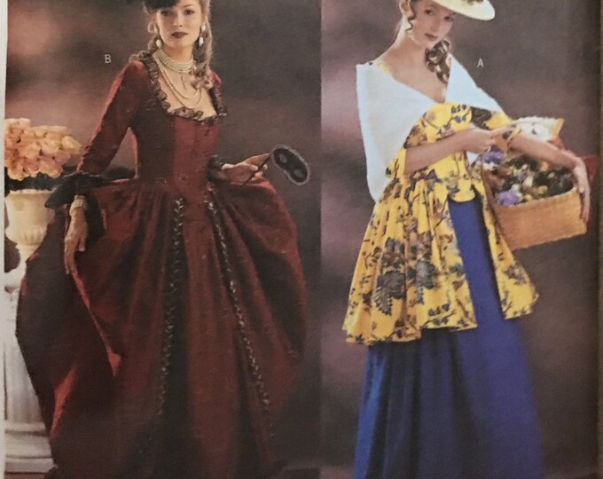 Butterick 3640 Misses' 17th Century French Costume Pattern - Mid-knee ...