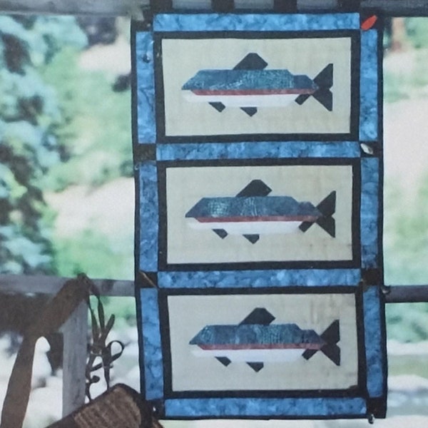Trout Quilt - Etsy