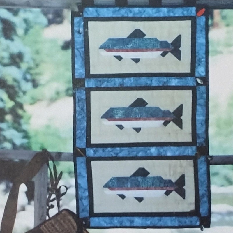 Trout Quilt - Etsy