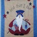 Uncle Sam Pattern for Patriotic Embroidered & Appliquéd Quilt From ...