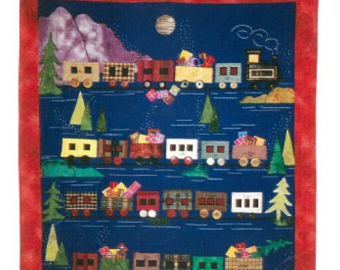 Christmas Express Train Advent Calendar Quilt Pattern by Lisa Girard ...