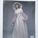 Bridal Dress Pattern in 2 Lengths With Empire Waist, Slight Train ...