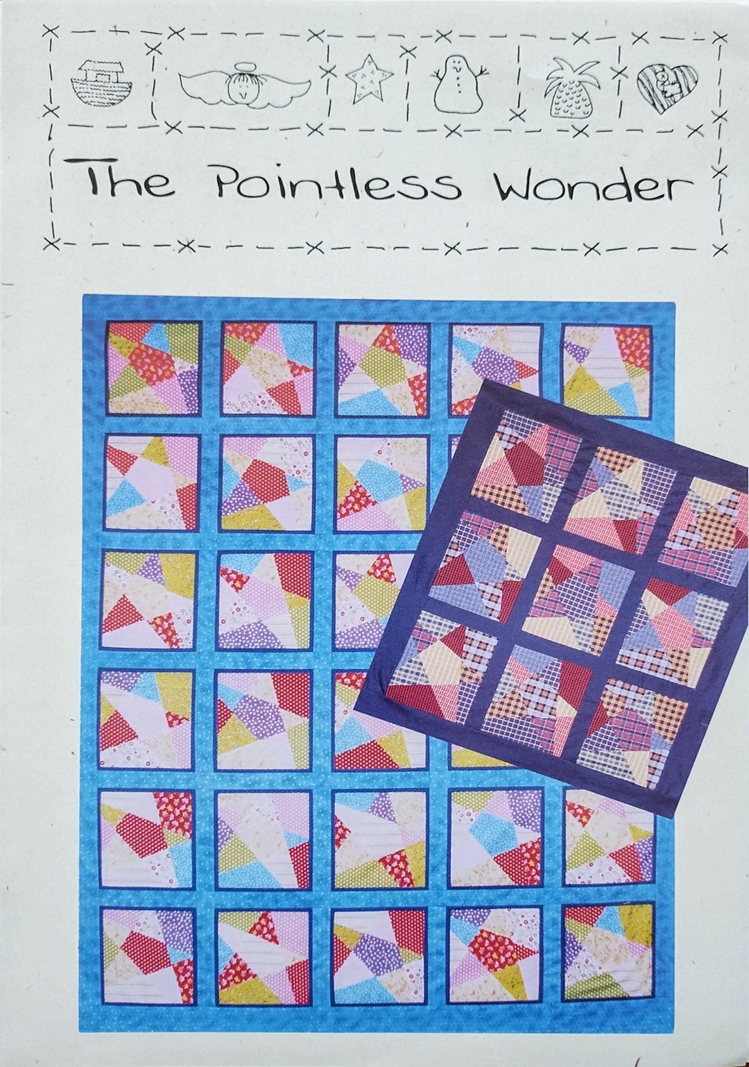 The Pointless Wonder Pattern for 2 Sliced and Diced Quilts From Quilt ...