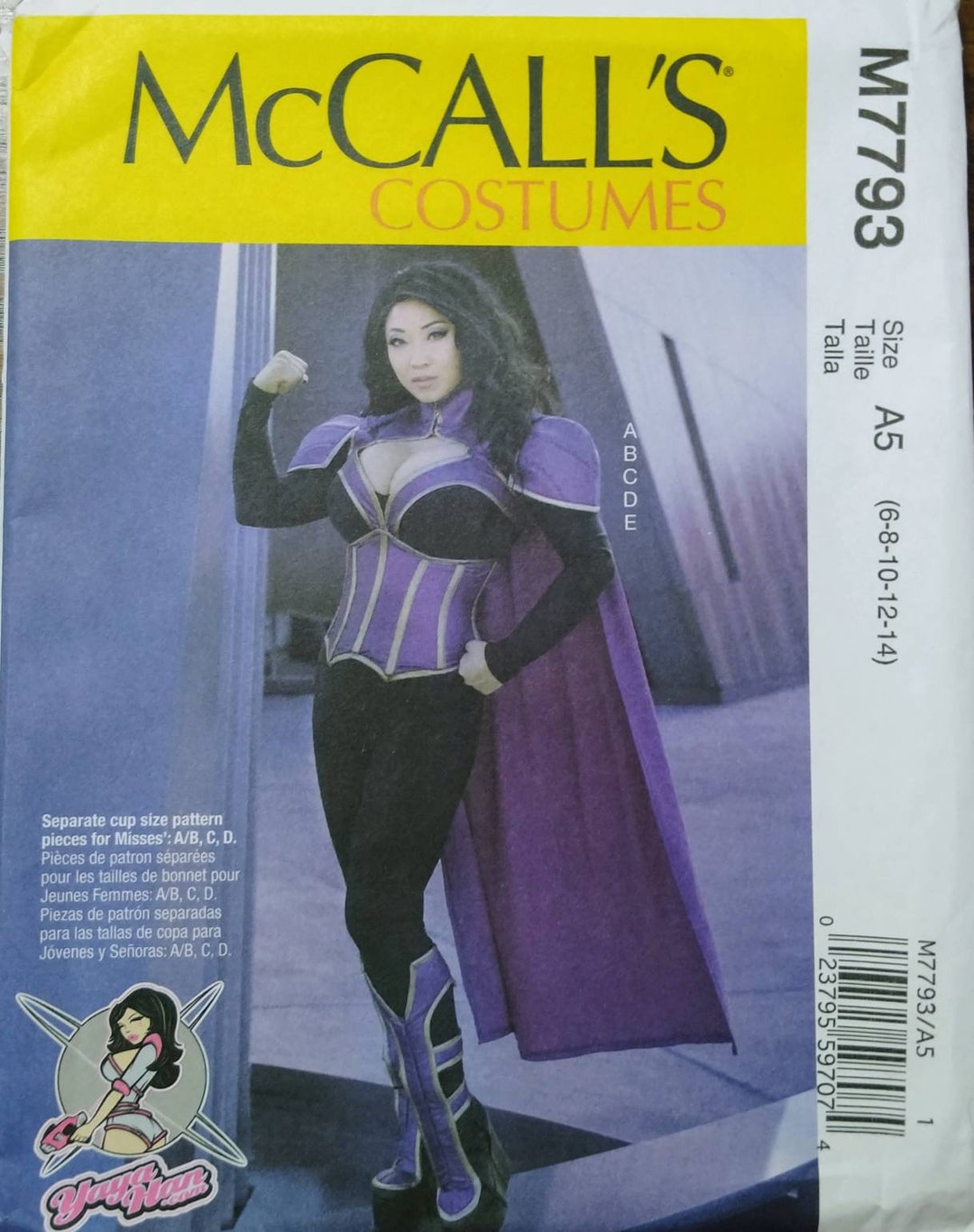 Yaya-han Cosplay Pattern - Cape, Bodysuit, Vest, Corset & Leg Armor in ...