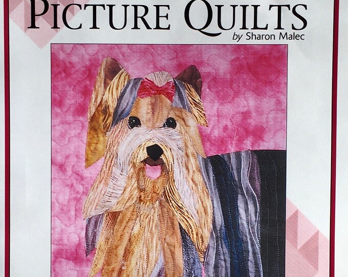 Yorkshire Terrier Pattern for a Picture Quilt Designed by Sharon Malec ...