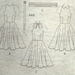 1950’s Sleeveless Halter Dress Pattern With Belt or Cummerbund in ...