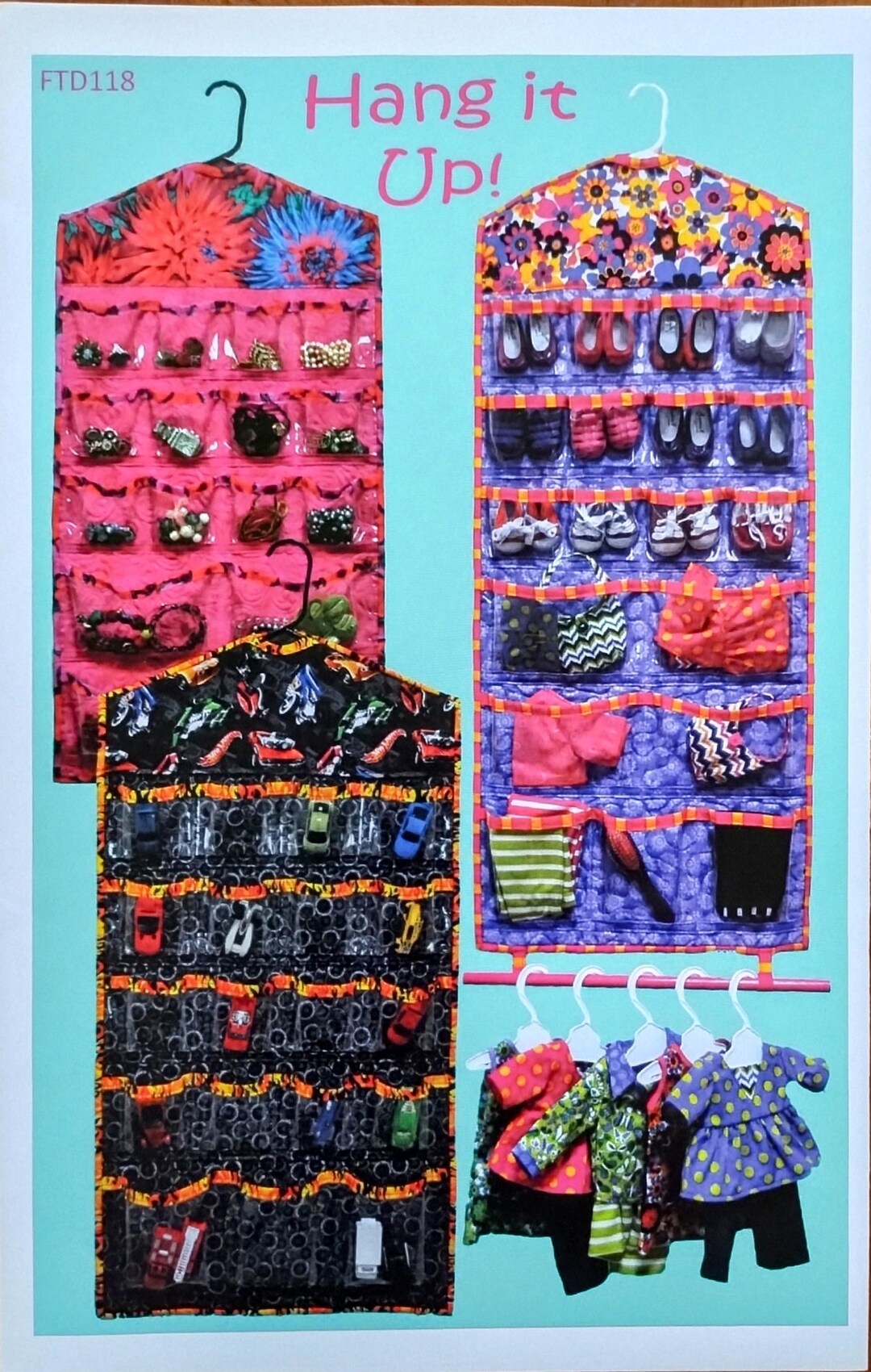 Hang It up Pattern for Wall Hanging Organizers With Many Design Options ...