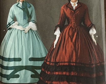 Fantasy Costumes Pattern - Dresses, Top, Skirt, Belts, Gauntlets in ...