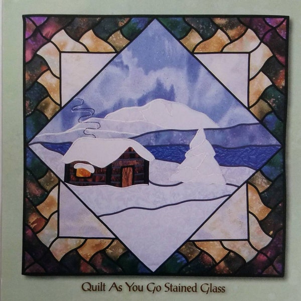 Stained Glass Quilt Patterns - Etsy