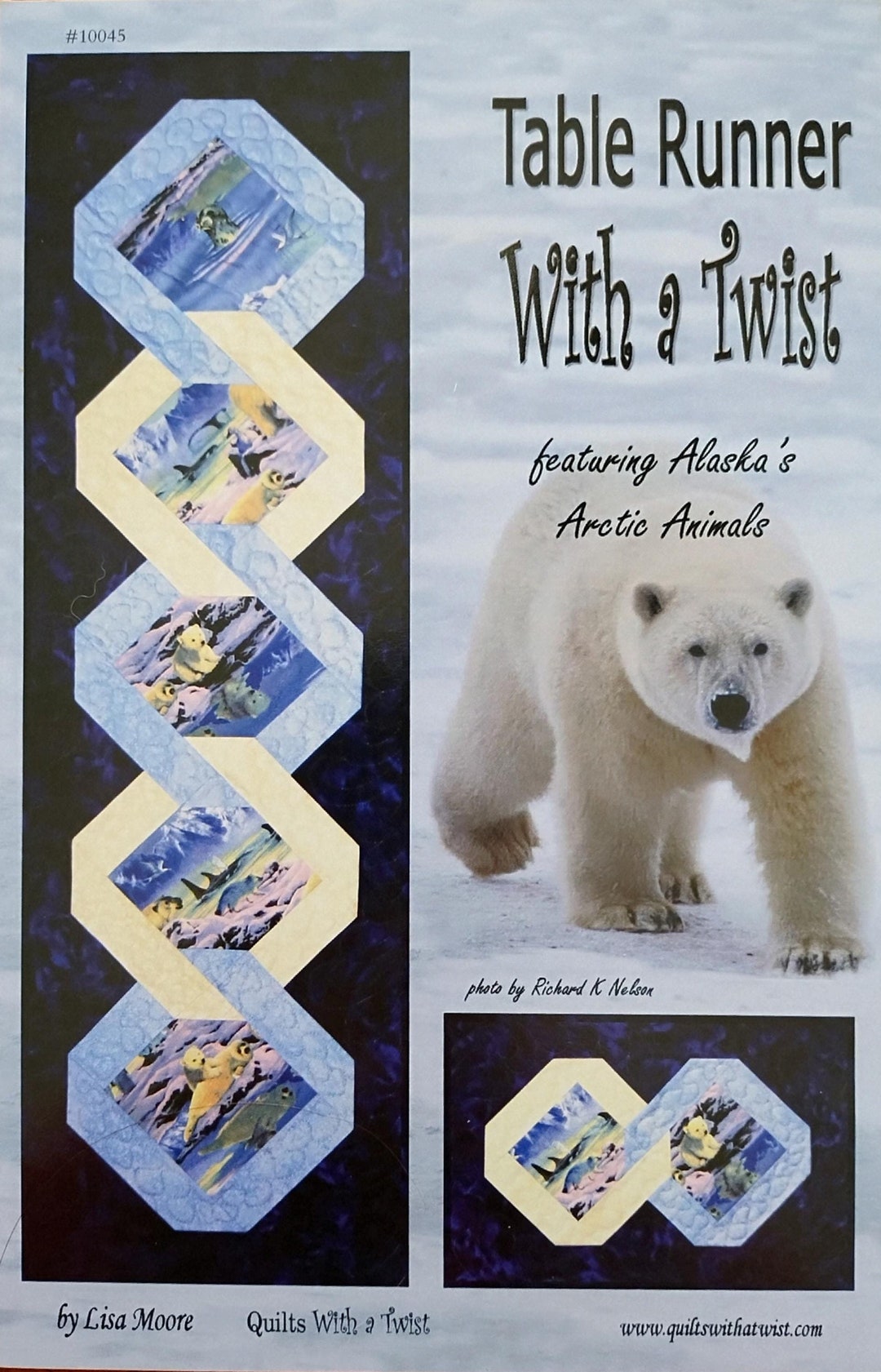 Table Runner With a Twist Pattern for a Table Runner & Placemats in 2 ...