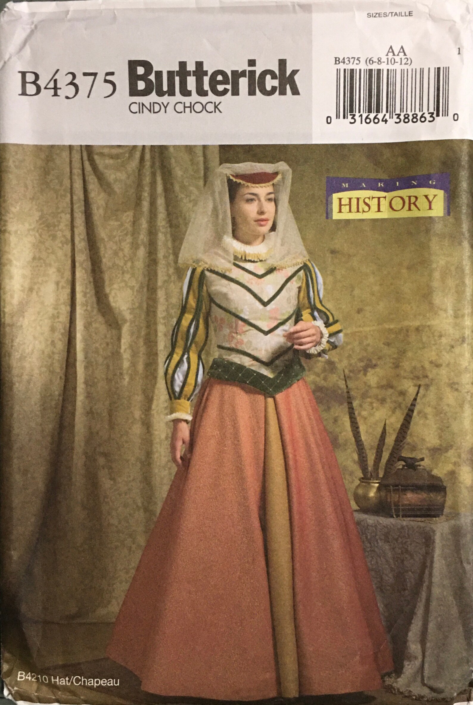 Elizabethan Costume Pattern Top Very Full Skirt - Etsy