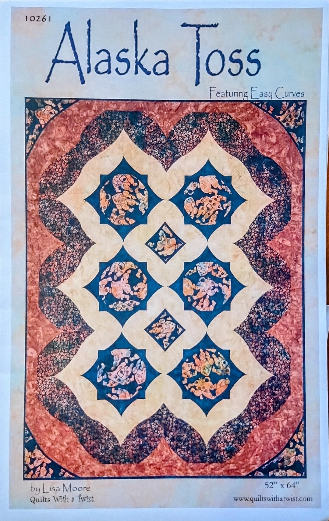 Alaska Toss Pattern for Quilts Featuring a Fussy Cut Focus Fabric ...
