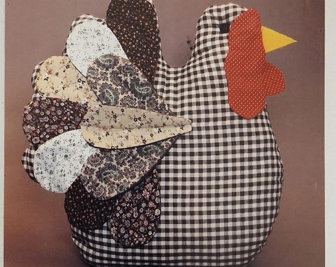 Mr. Turkey Pattern for an 18" Tall Stuffed Turkey Pillow Designed by ...