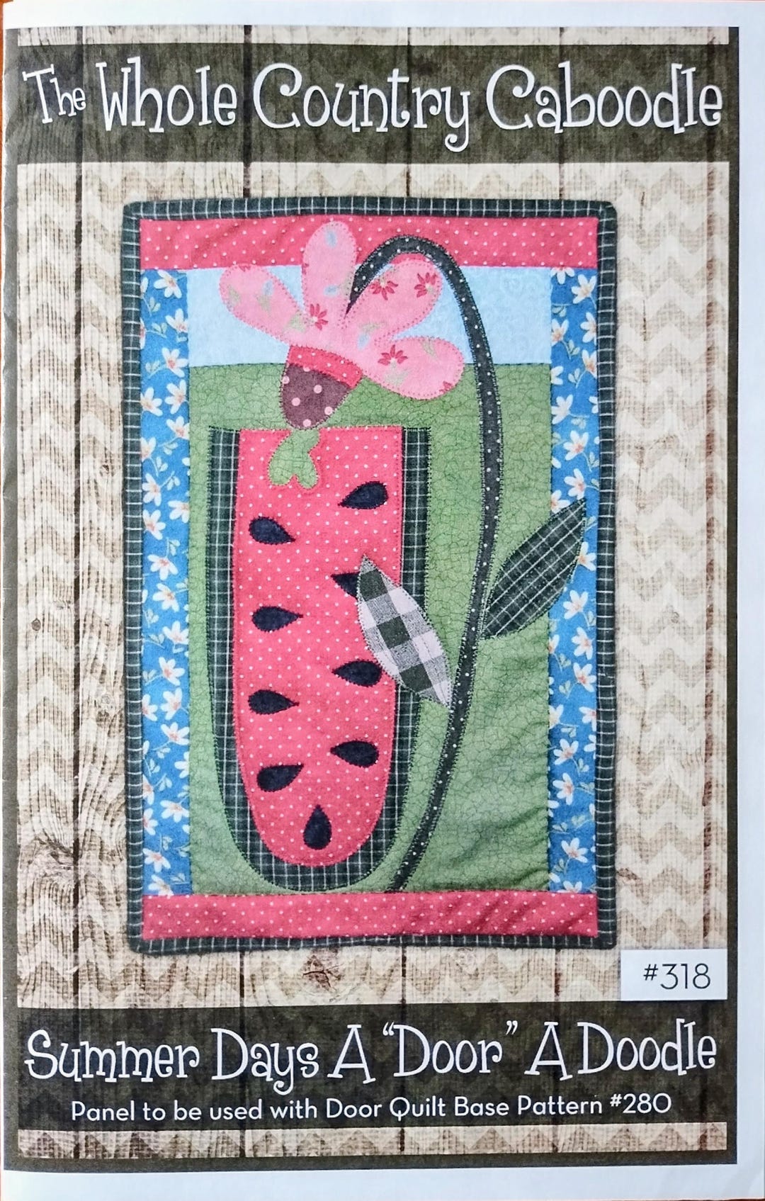 Summer Days a "door" a Doodle Pattern for a Wall Hanging Quilt From the ...