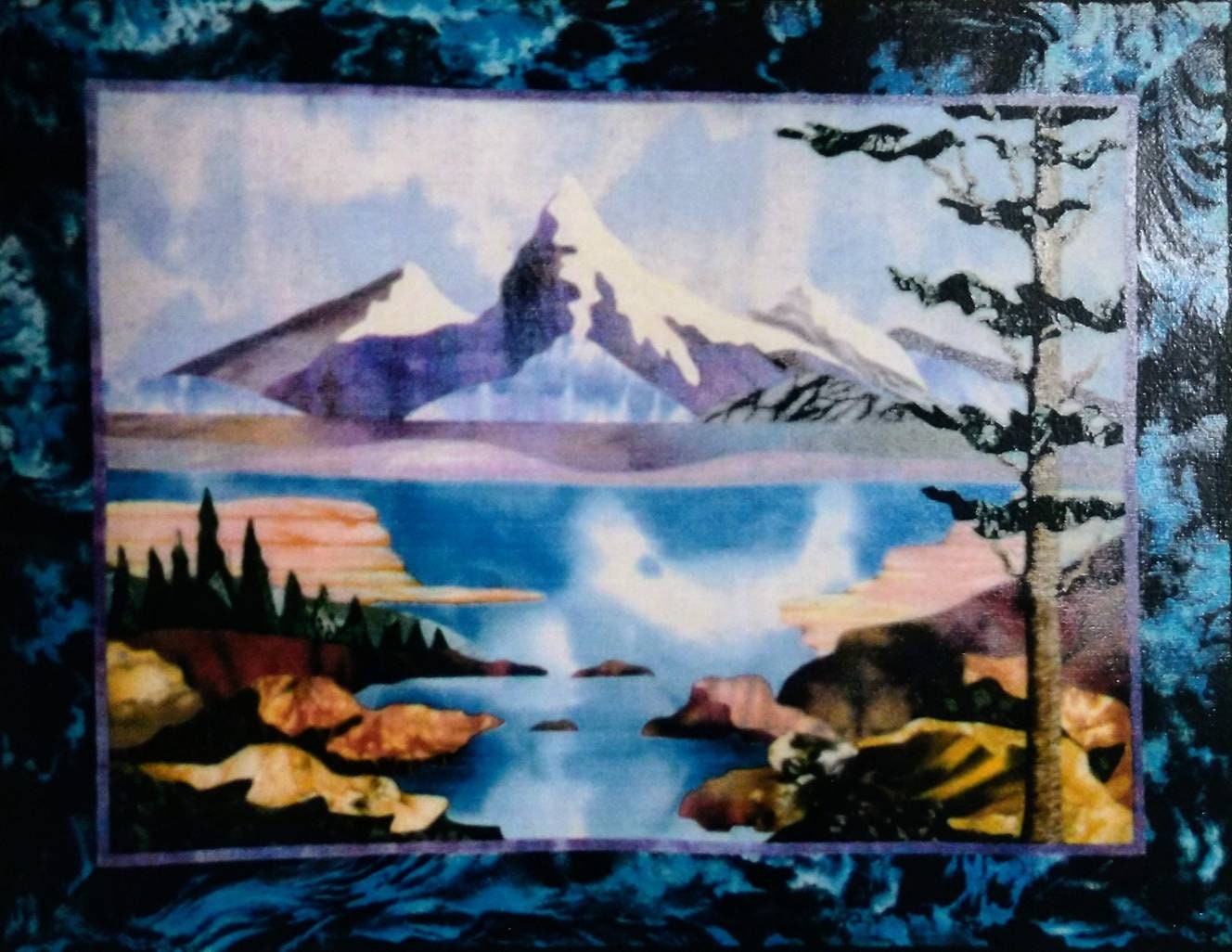 The Rockies Pattern for a Wall Hanging Quilt Designed by Bonnie Kaster ...