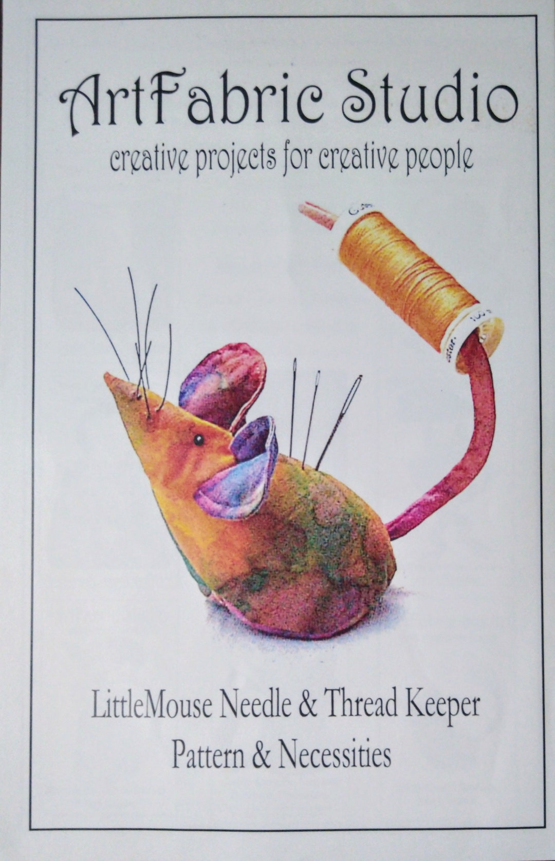 Little Mouse Needle & Thread Keeper Pattern Plus Necessities Designed ...