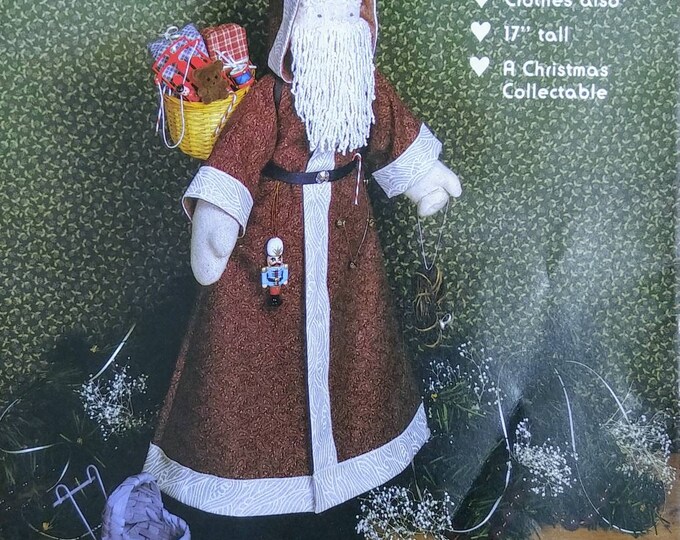 Victorian Santa Pattern for a Santa Doll and His Clothes Designed by ...