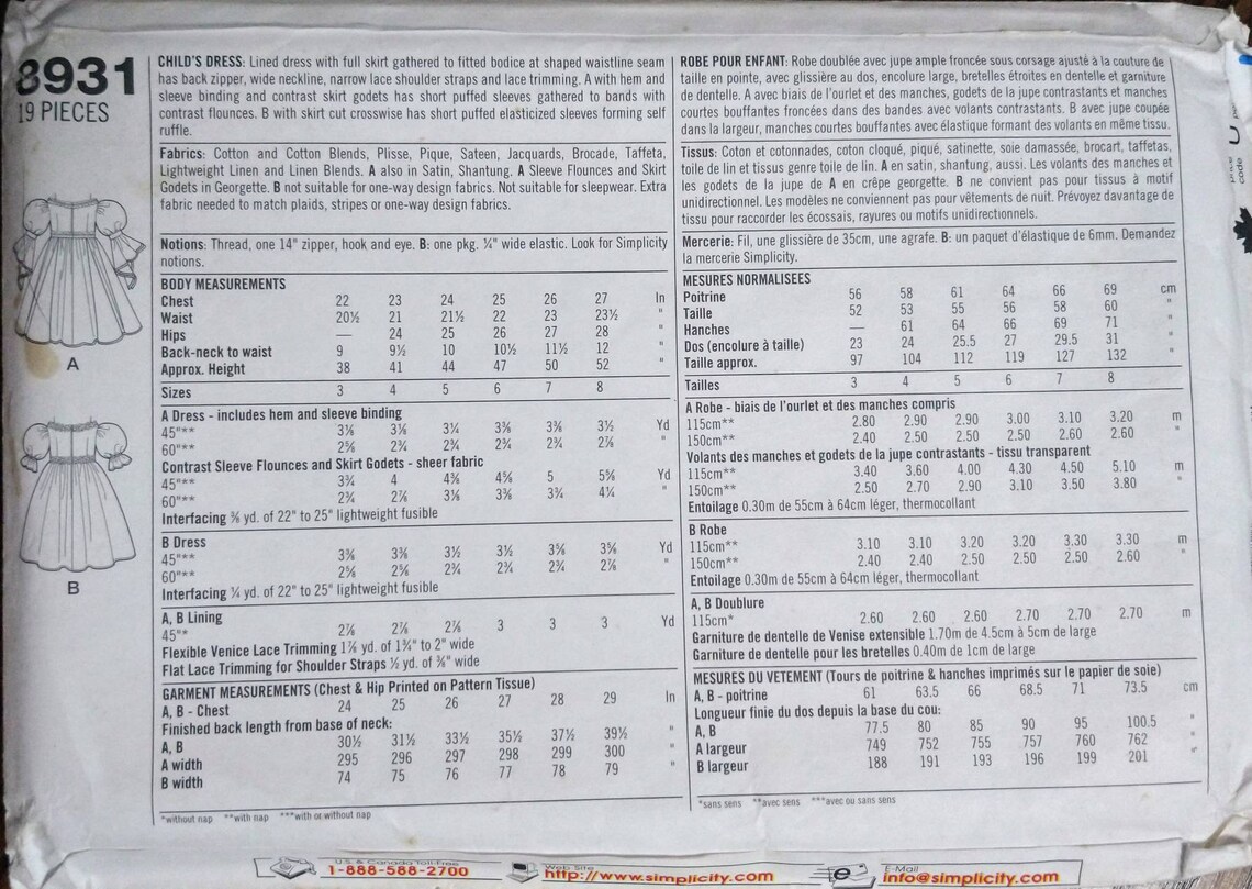 Formal Dress Pattern With Neckline and Sleeve Variations in - Etsy