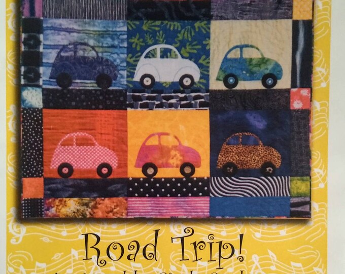 Road Trip! Pattern for a Wall Hanging Quilt Designed by Cindy Cooksey ...