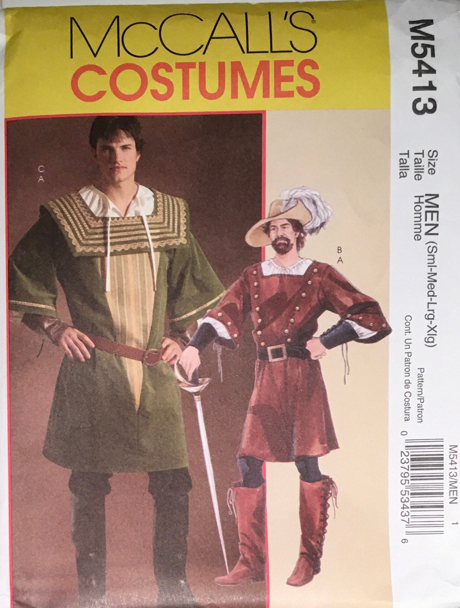 Renaissance Clothing For Men Patterns