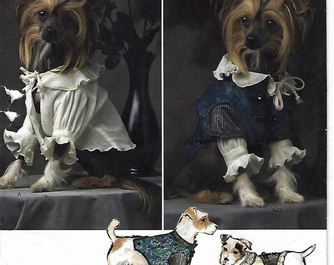 Victorian Dog Costumes Pattern - Ruffled Poet Shirts, Corset, Coat in ...