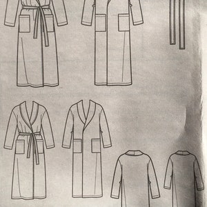 Family Robes Pattern With Waist Tie in Adults, Teens and Childrens ...
