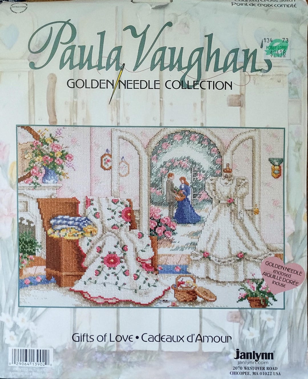 Paula Vaughn's Golden Needle Collection - Gifts of Love Counted Cross ...