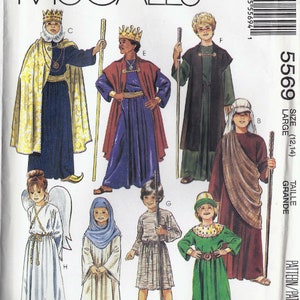 Biblical Costumes Pattern Gowns, Robes and Accessories in Boys' and ...