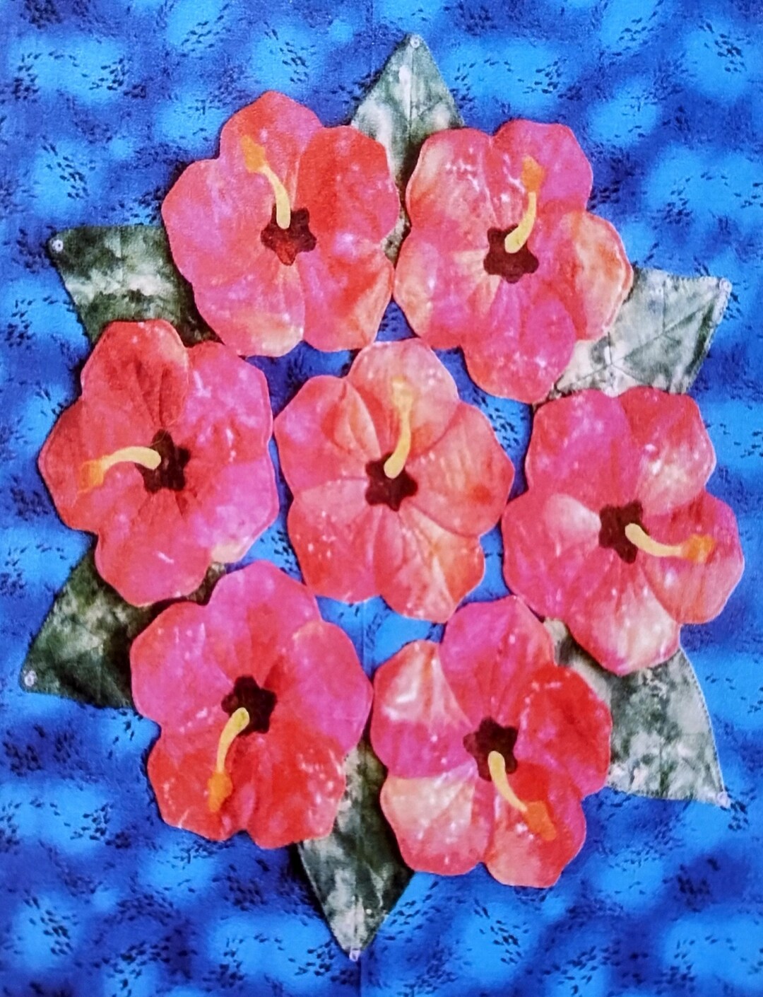 Hibiscus Quilt Pattern Designed by Judy Herbe for Cracker Country ...