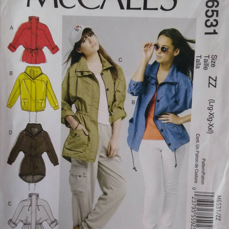 Zipper Front Jacket - Etsy