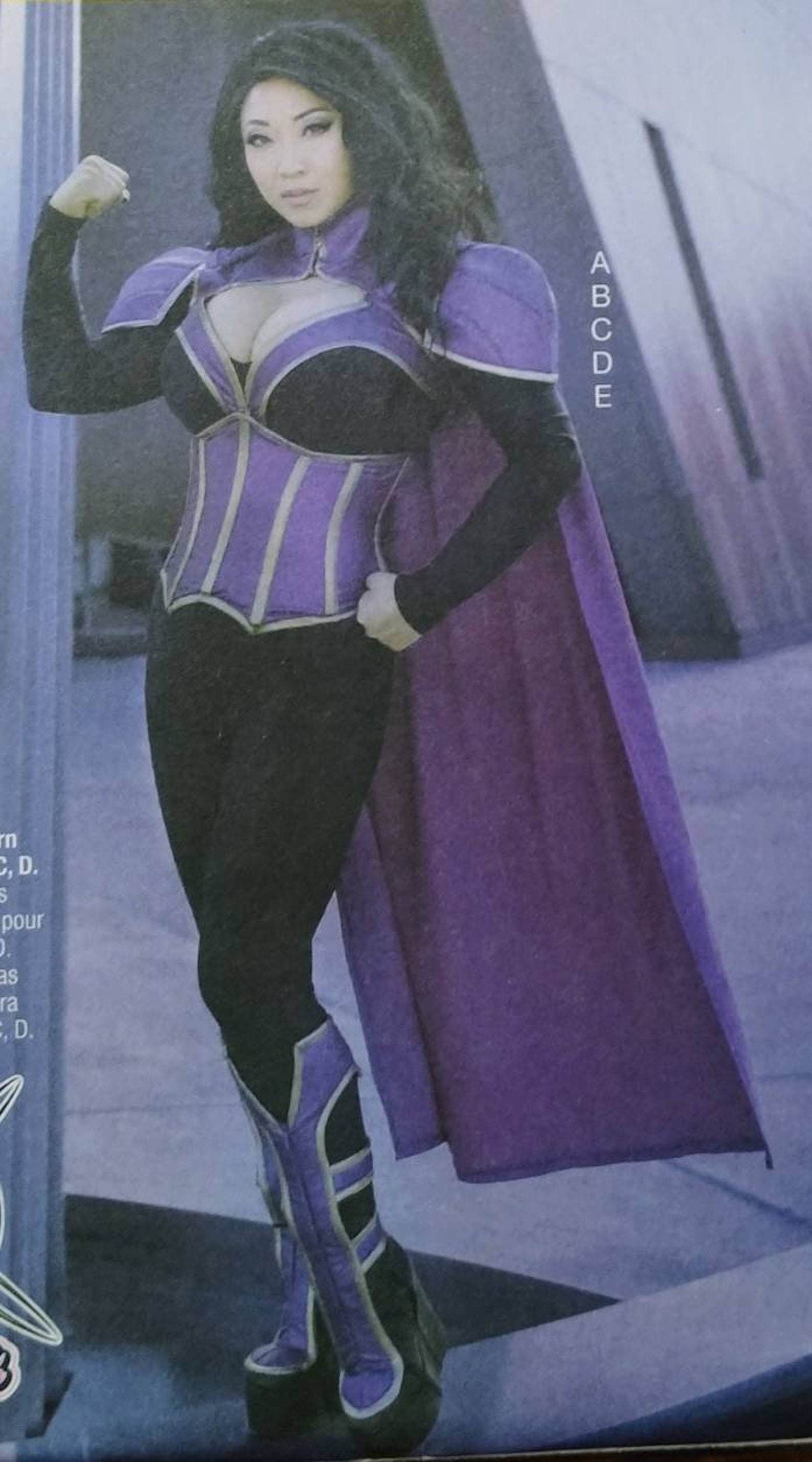 Yaya-han Cosplay Pattern Cape Bodysuit Vest Corset & Leg - Etsy