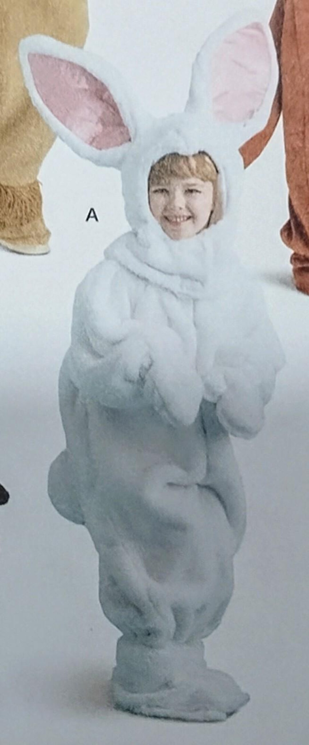 Animal Costumes Pattern - Bodysuit, Hood, Mittens, Shoe Covers in Kids ...