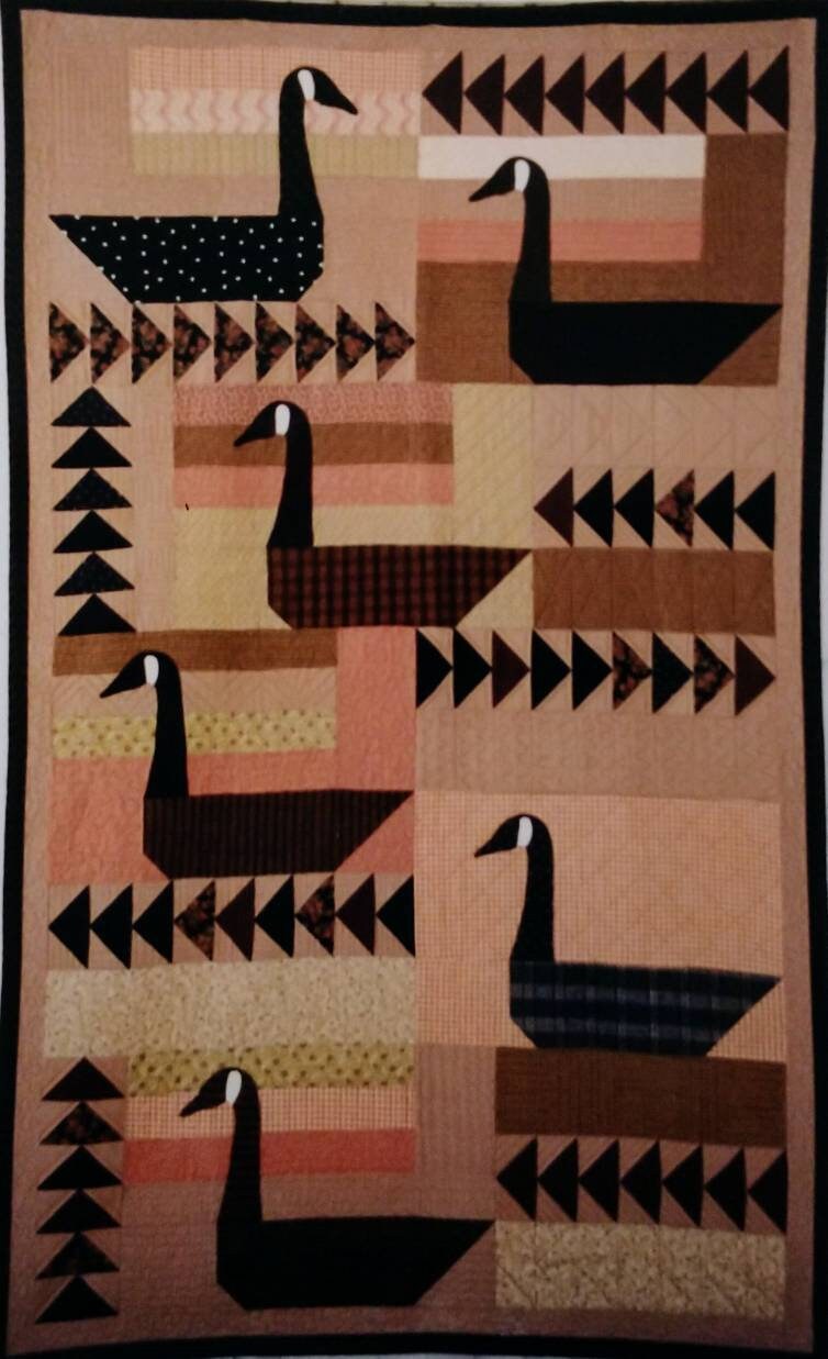 Swimming Upstream Pattern for a Wall Hanging Quilt Designed by - Etsy